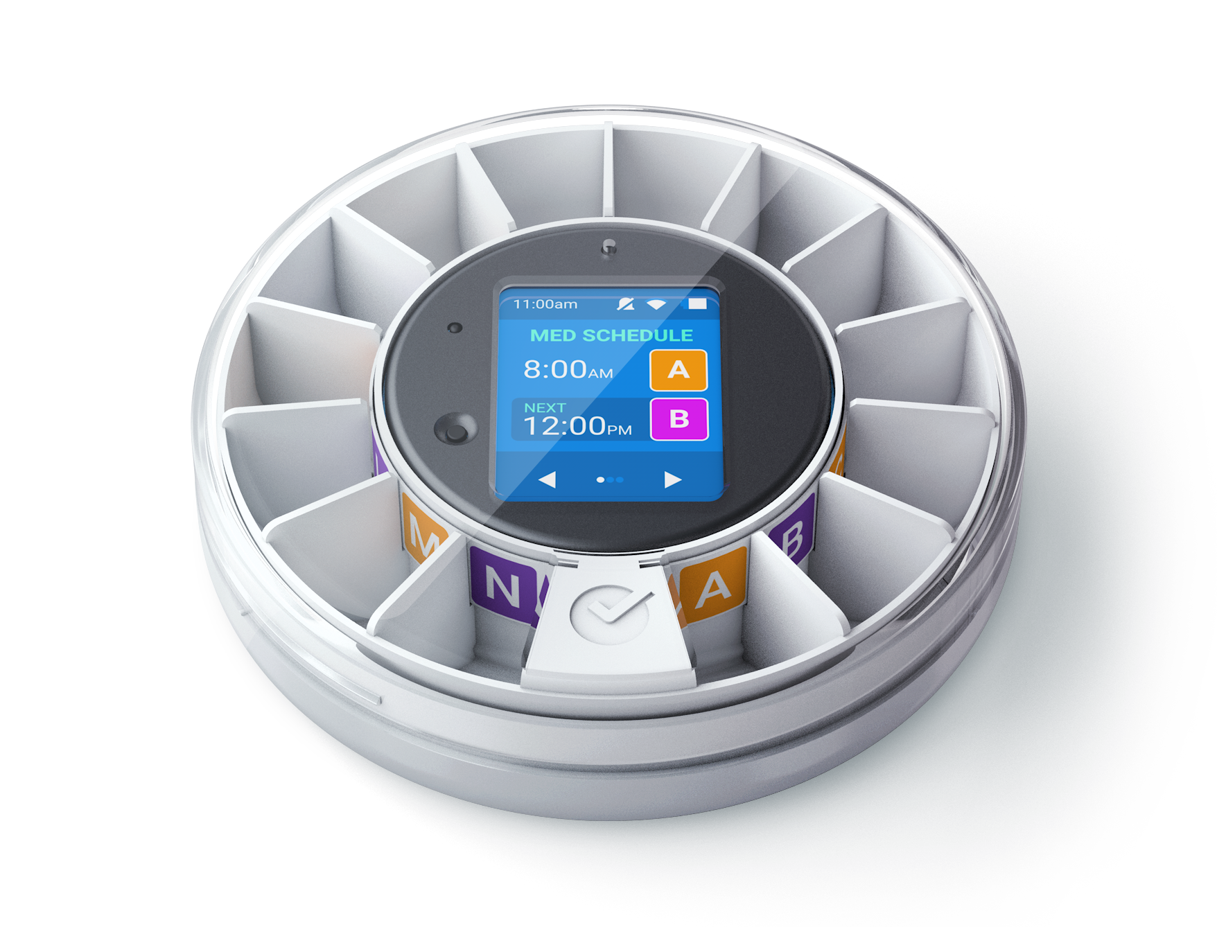 Smart Pill Box with Reminder Alarm | Medication Organizer | Assured ...
