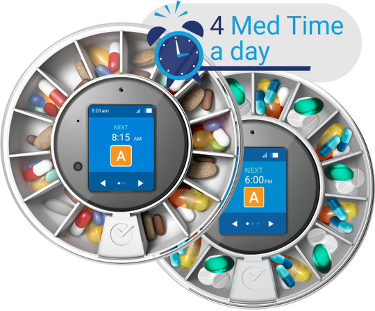 Smart Pill Box with Reminder Alarm | Medication Organizer | Assured ...