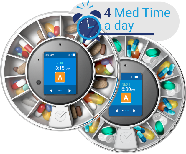 Smart Pill Box with Reminder Alarm | Medication Organizer | Assured ...